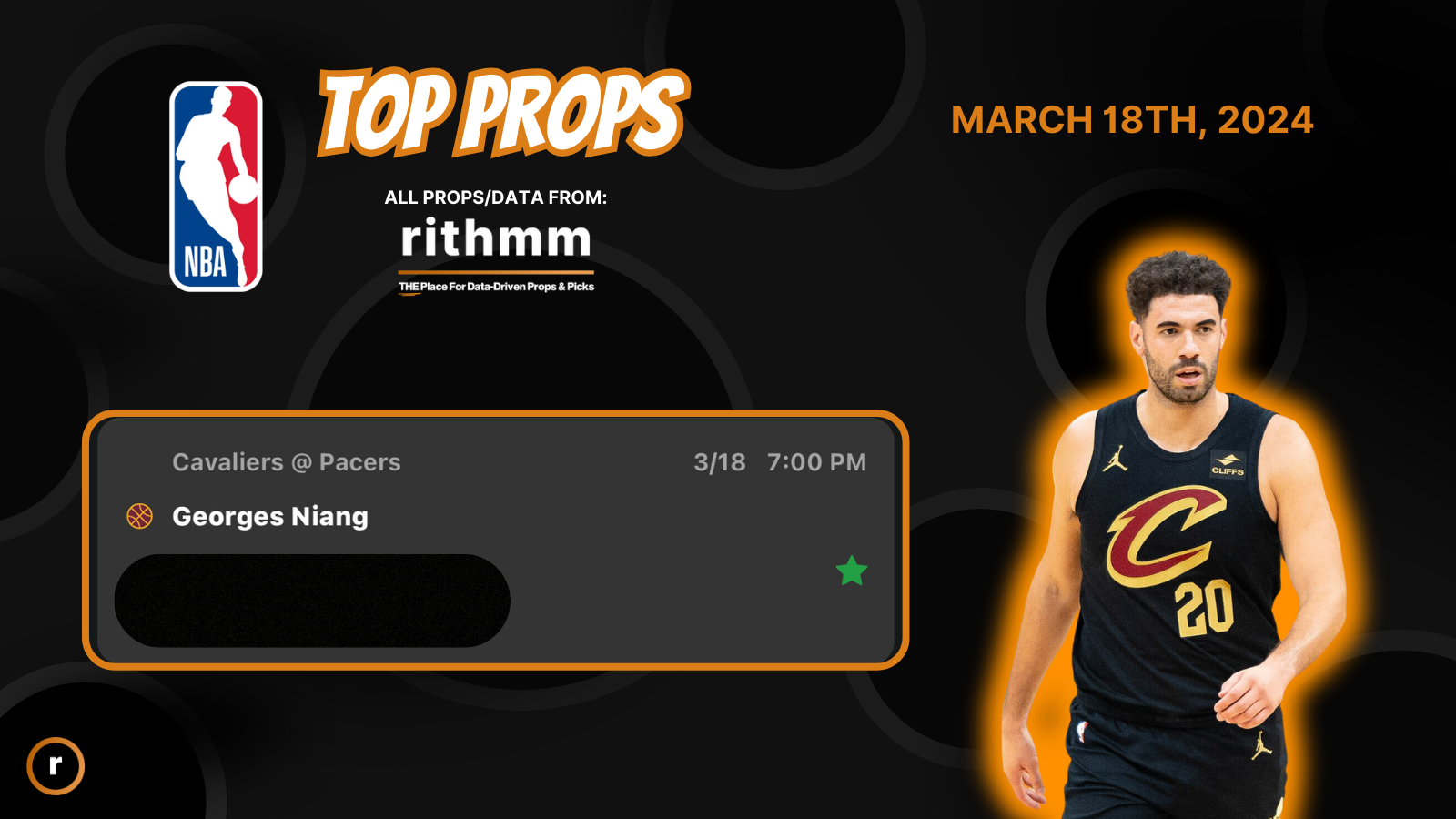 Cavaliers vs Pacers: AI NBA Player Prop Bets - Free Prop Bet